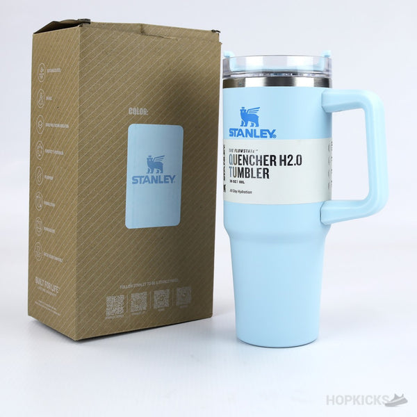 Light Blue Stanley 40 Oz Stainless Steel Tumbler | Leak-Proof Vacuum I ...